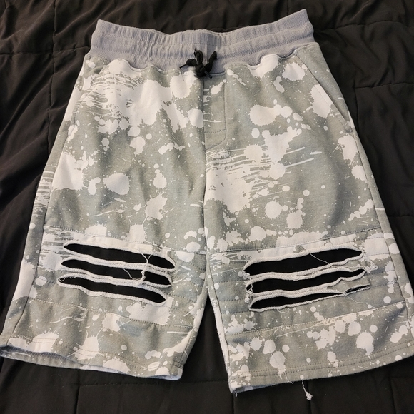 Shorts | Paint Splatter Shorts | Poshmark